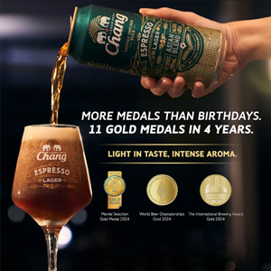 Be the first to taste the award-winning Chang Espresso Lager at London ...