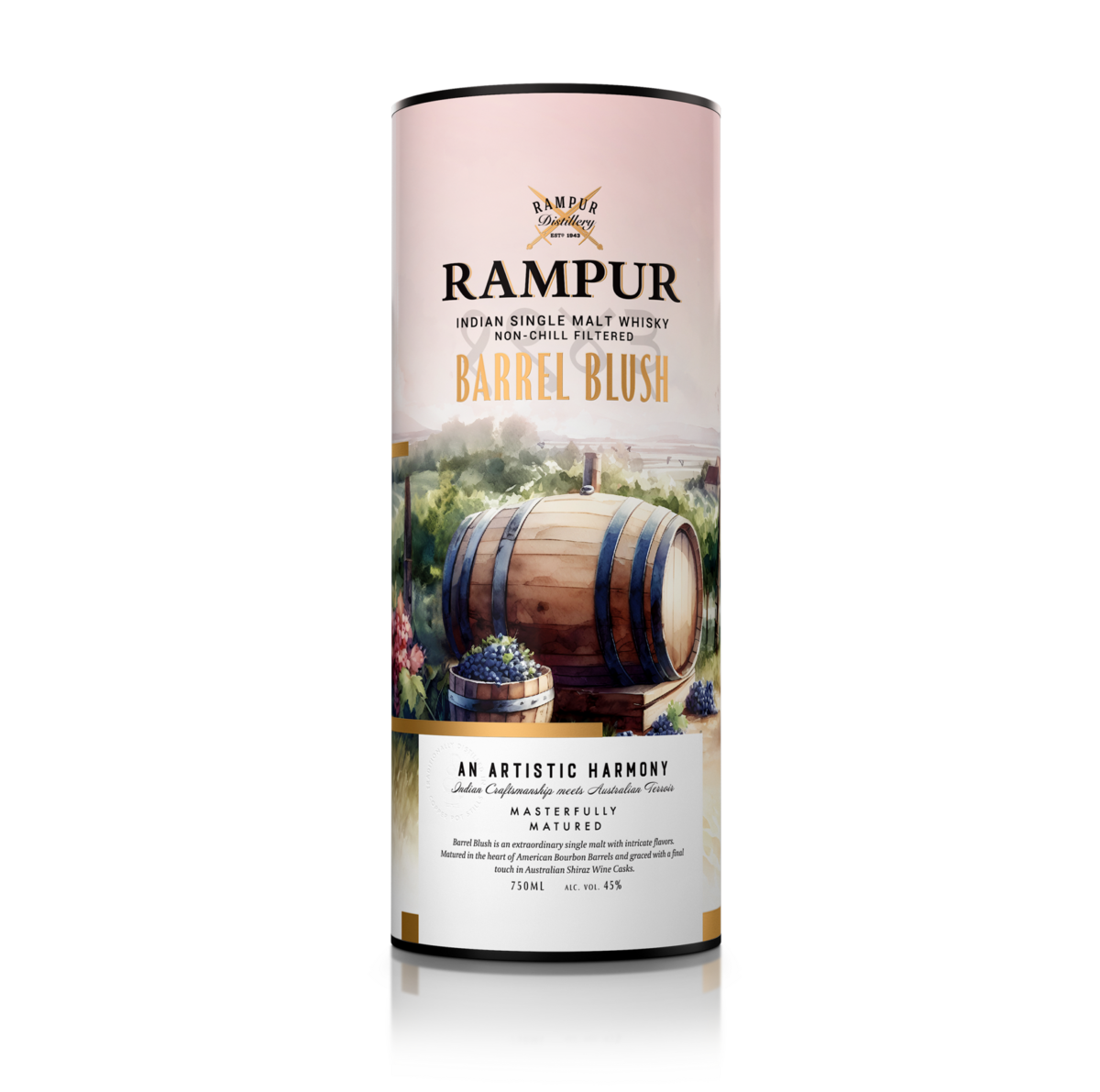Rampur Distillery Launches Rampur Barrel Blush Indian Single Malt ...