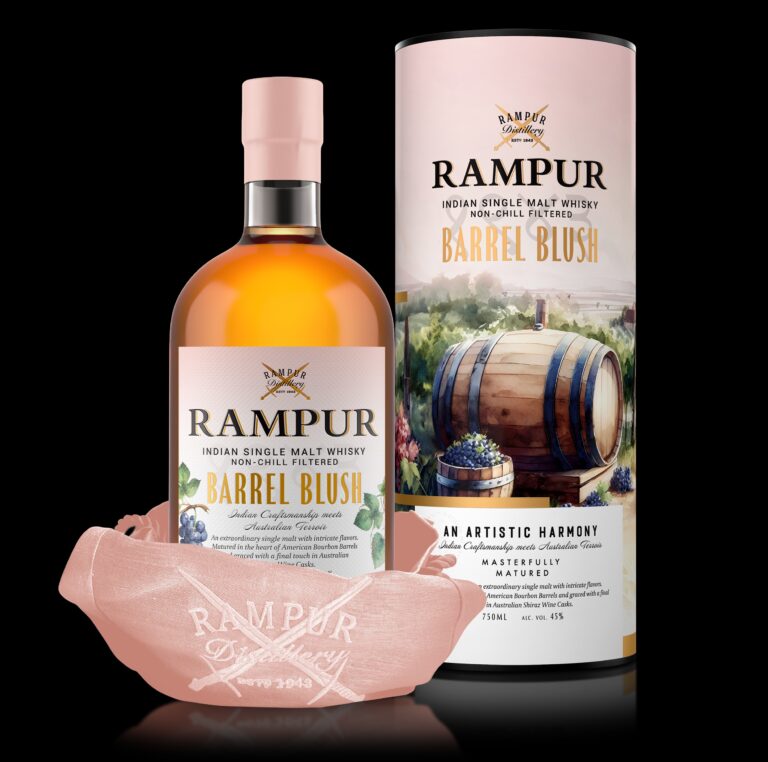 Rampur Distillery Launches Rampur Barrel Blush Indian Single Malt ...